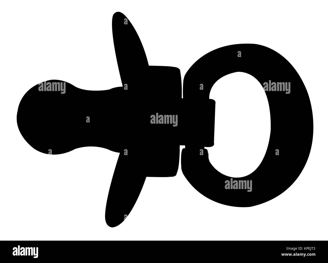Pacifier design Cut Out Stock Images & Pictures - Alamy