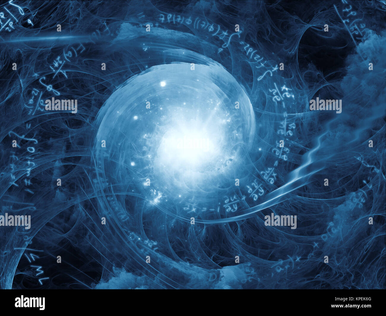 Acceleration of Math Vortex Stock Photo - Alamy