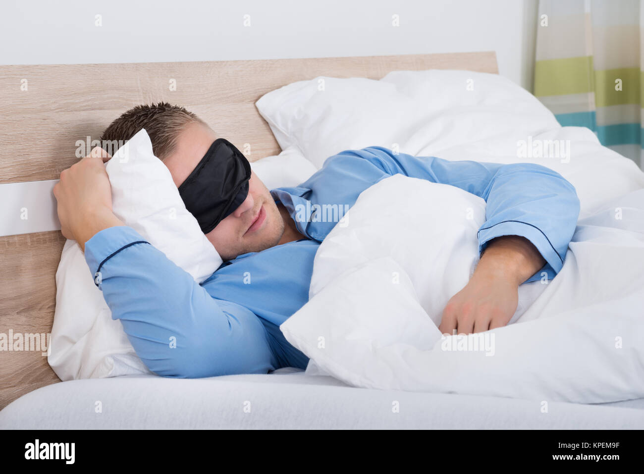 Night Man Sleeping Dream High Resolution Stock Photography and Images ...