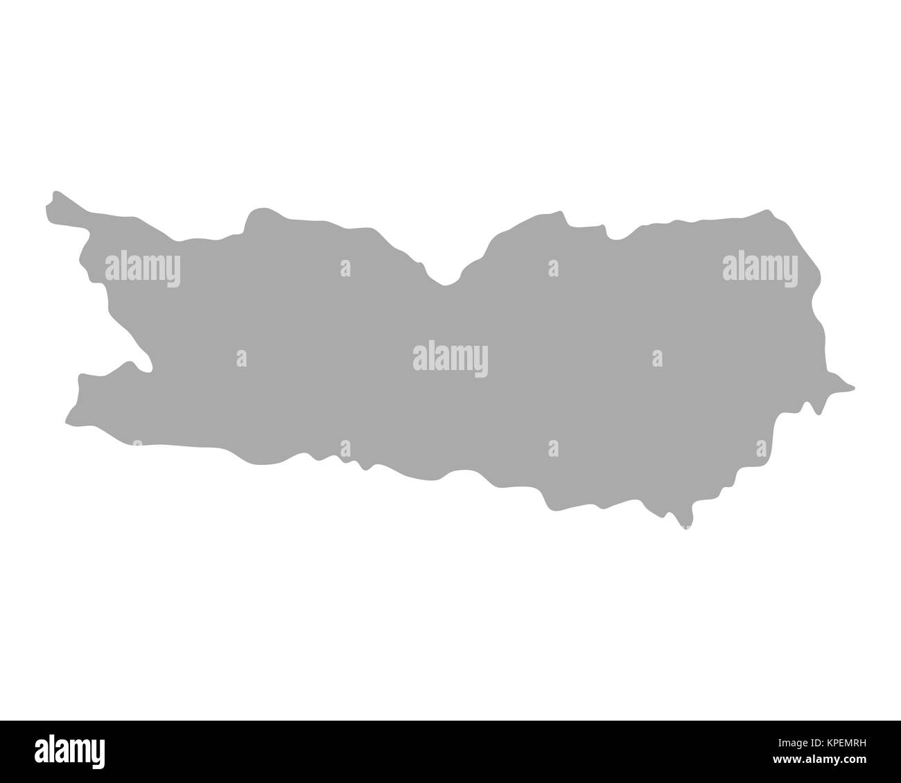 Carinthia state map hi-res stock photography and images - Alamy