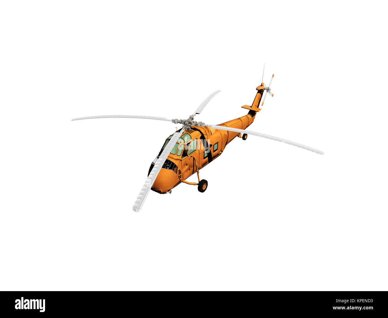 Flying helicopter aviation Cut Out Stock Images & Pictures - Alamy