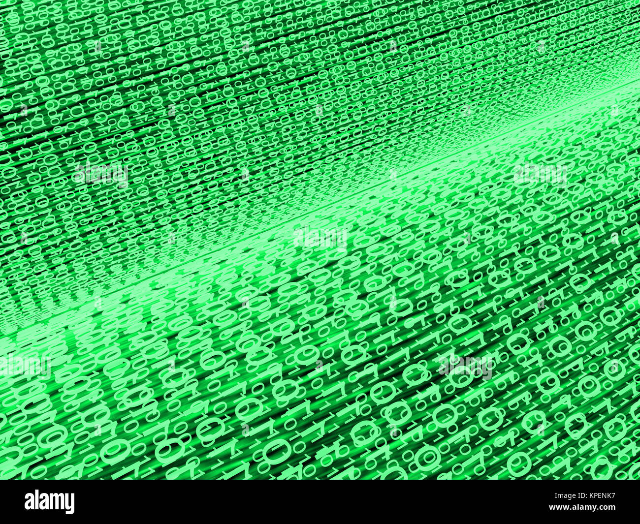 Binary code tunnel2 Stock Photo - Alamy
