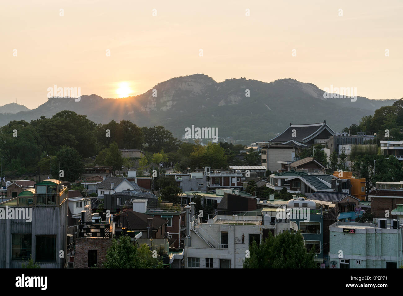 Samcheongdong street hi-res stock photography and images - Alamy