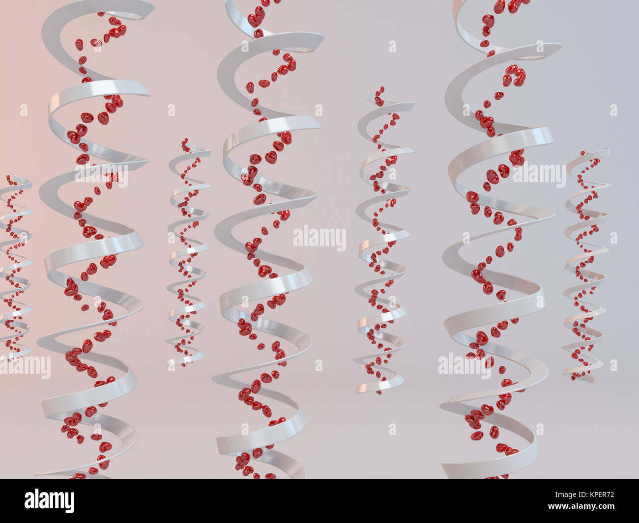 3d DNA of a love tunnel Stock Photo - Alamy