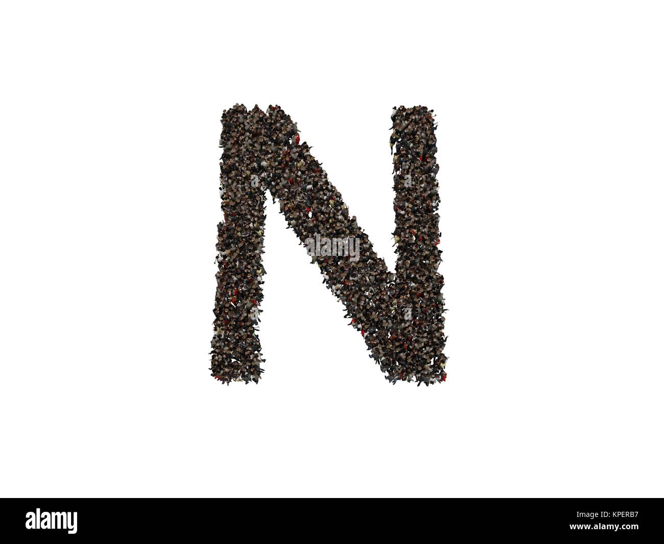 Letter n alphabet people High Resolution Stock Photography and Images ...