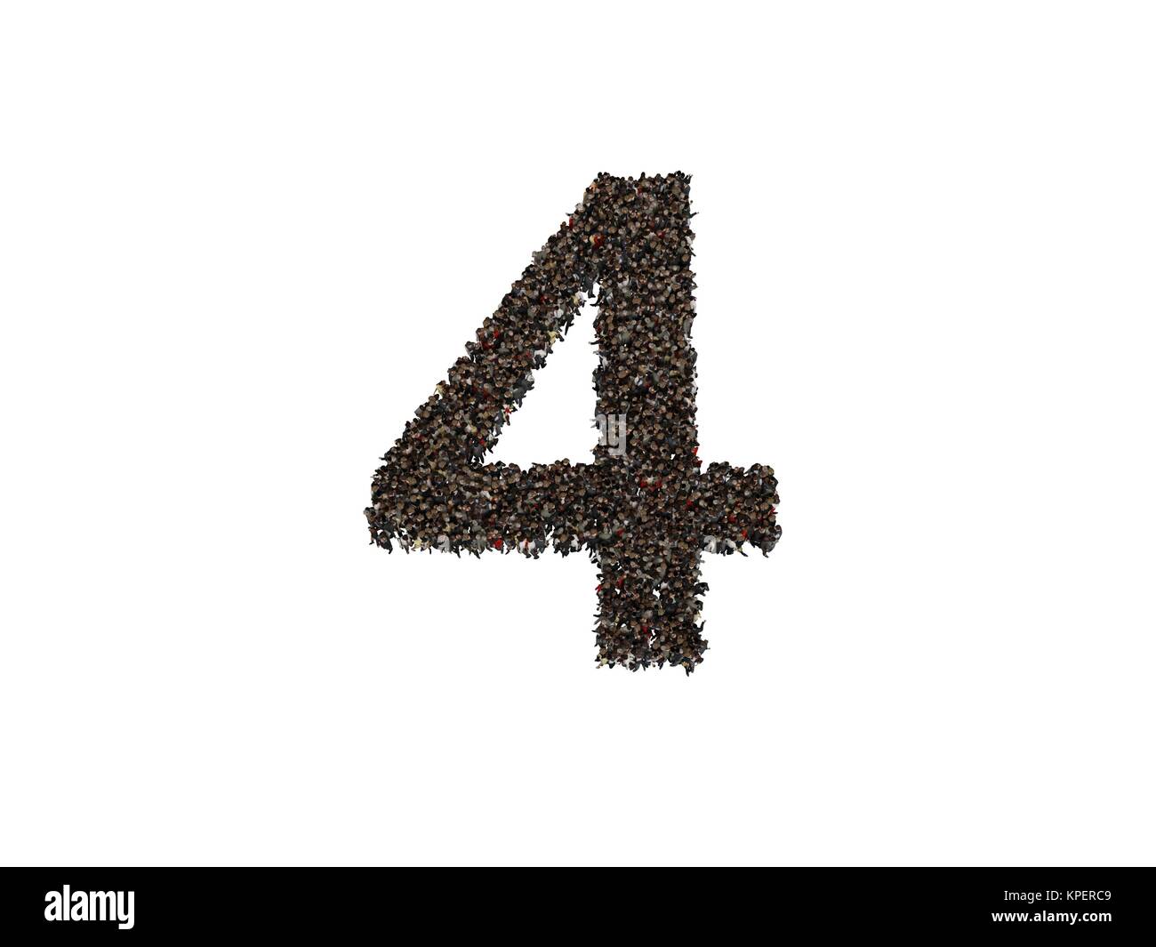 Four women one man Cut Out Stock Images & Pictures - Alamy