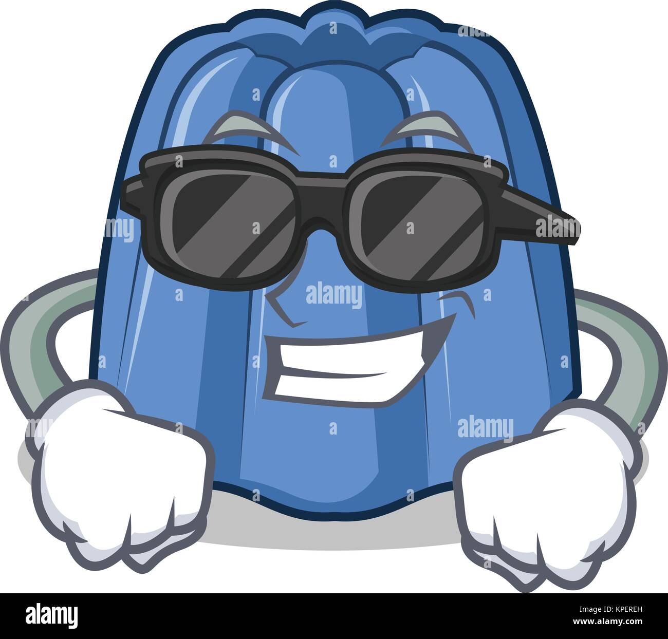 Super cool jelly character cartoon style Stock Vector Image & Art - Alamy
