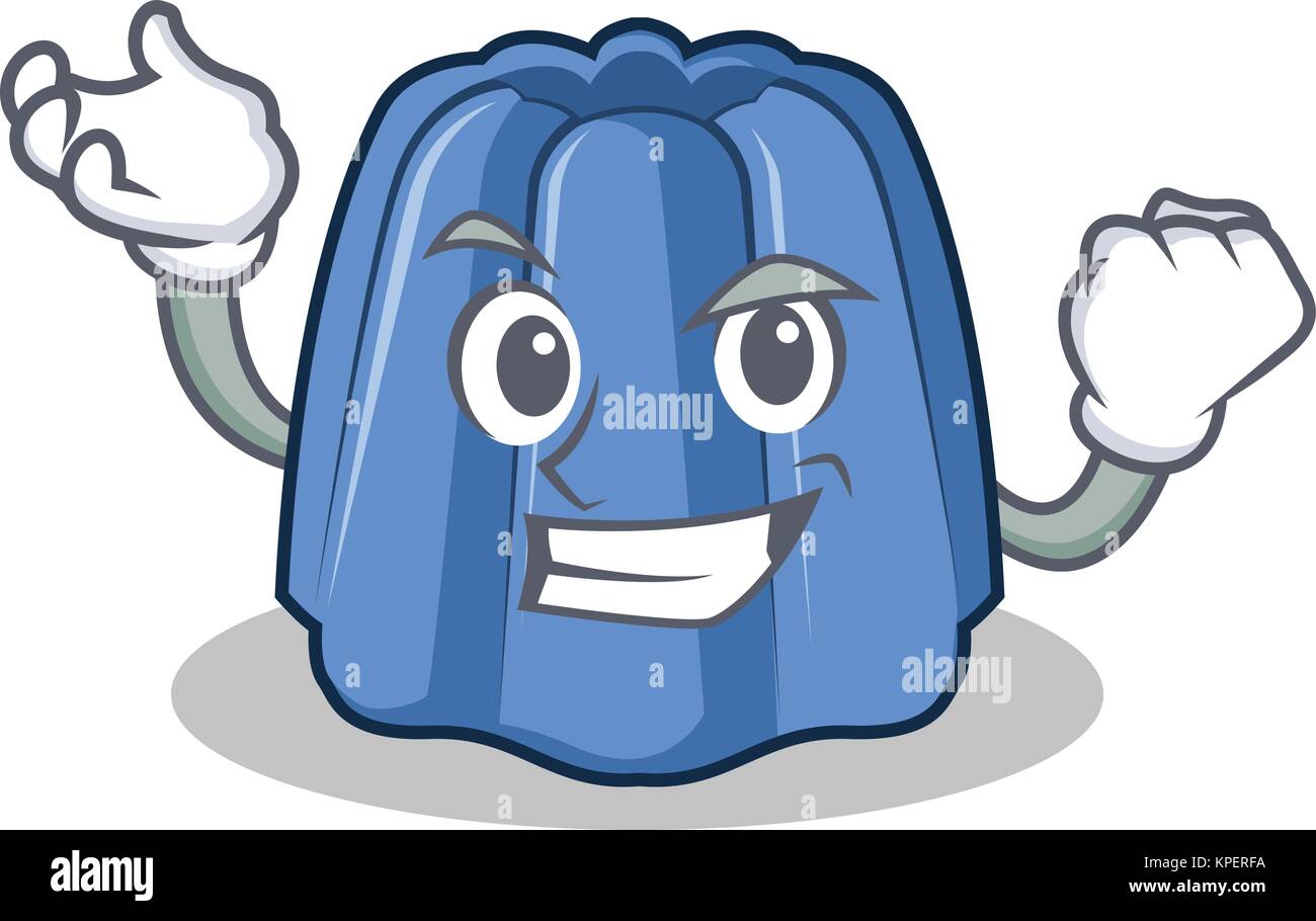Successful jelly character cartoon style Stock Vector Image & Art - Alamy