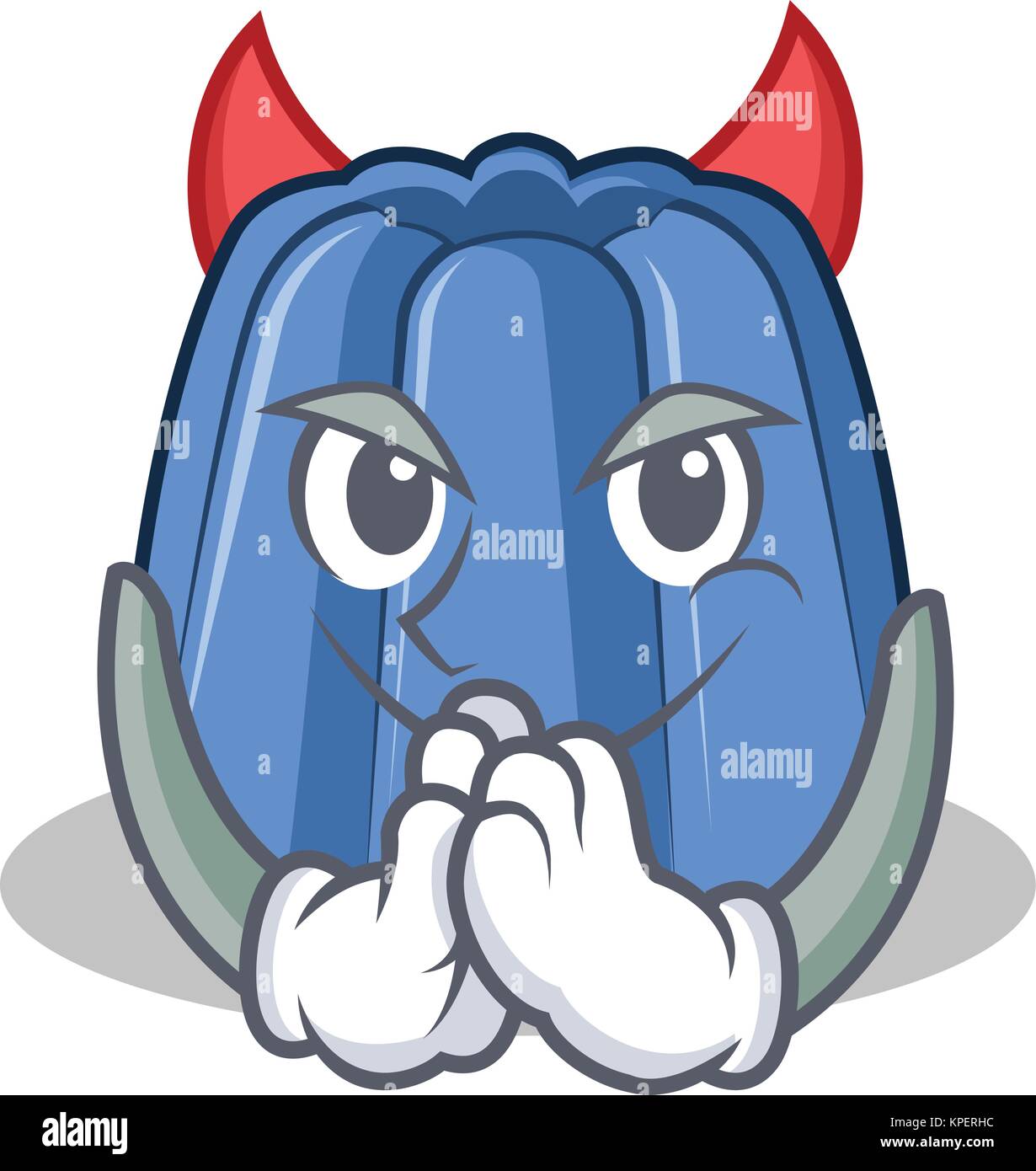 Devil jelly character cartoon style Stock Vector Image & Art - Alamy