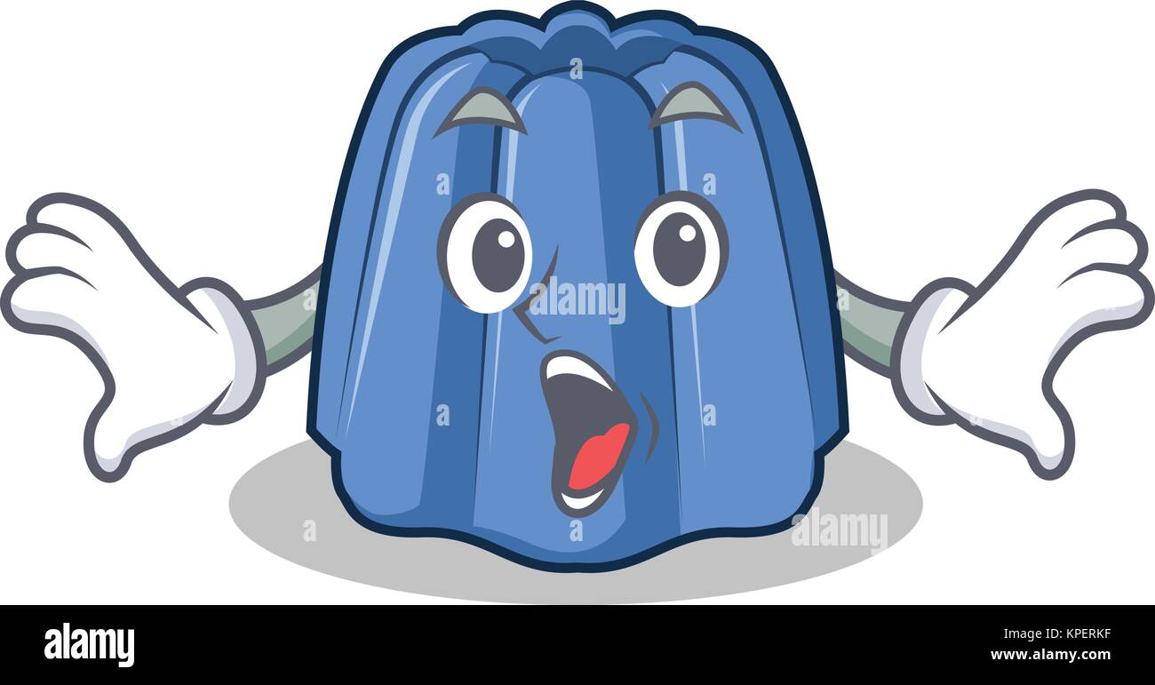 Surprised jelly character cartoon style Stock Vector Image & Art - Alamy