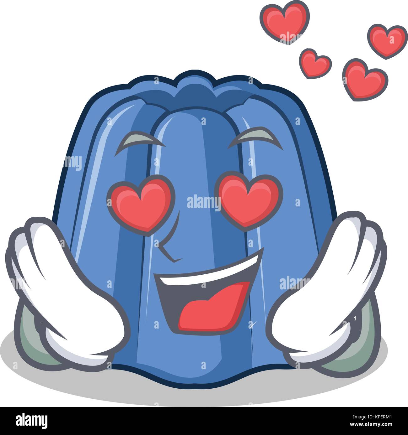 In love jelly character cartoon style Stock Vector Image & Art - Alamy