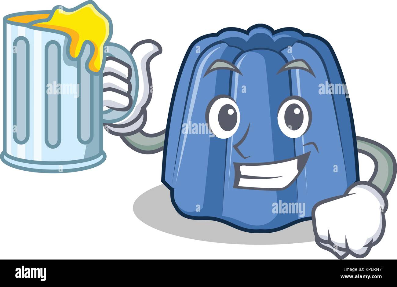 With juice jelly character cartoon style Stock Vector Image & Art - Alamy