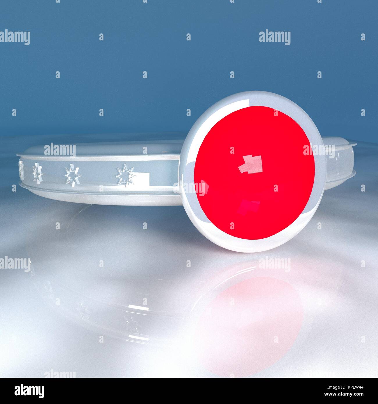 Red ring, 3d Stock Photo - Alamy