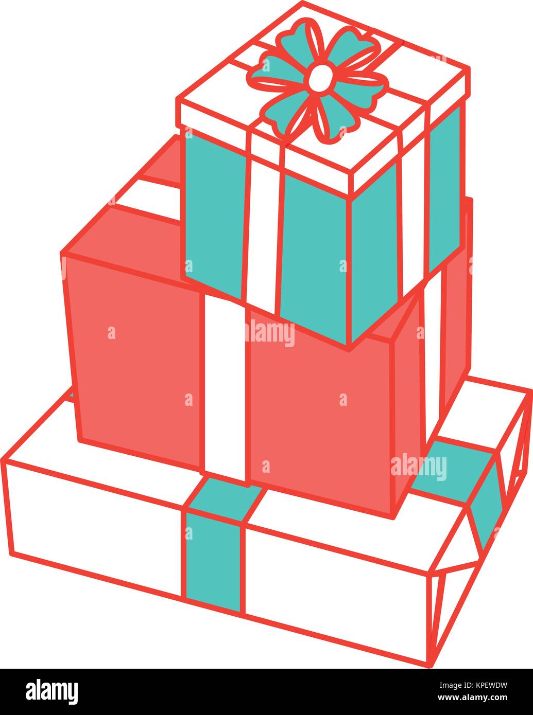 Isolated gifts design Stock Vector Image & Art - Alamy