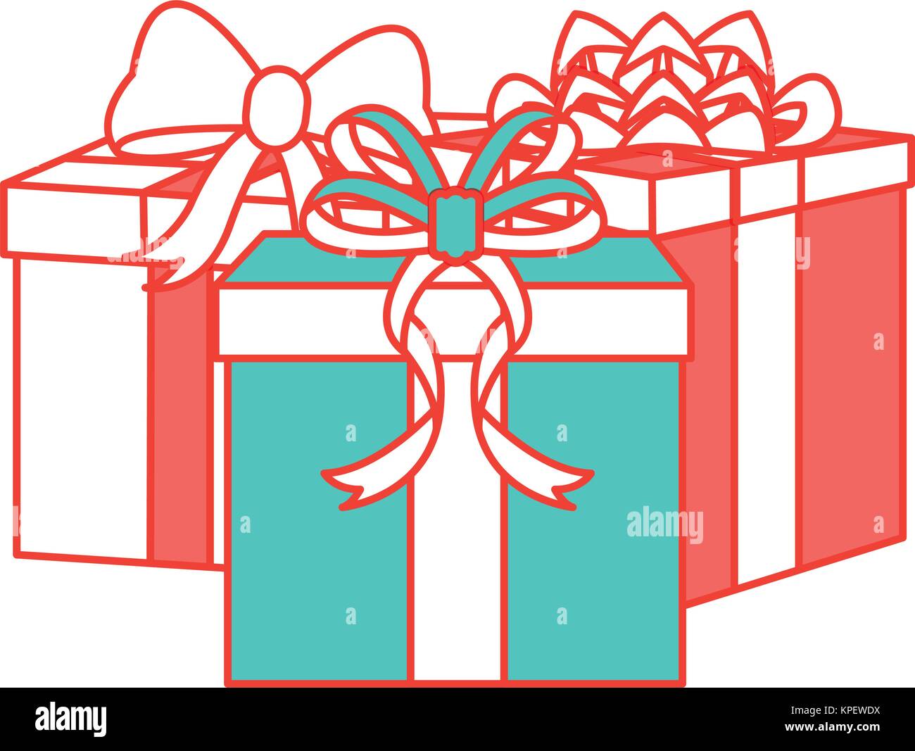 Isolated gifts design Stock Vector Image & Art - Alamy