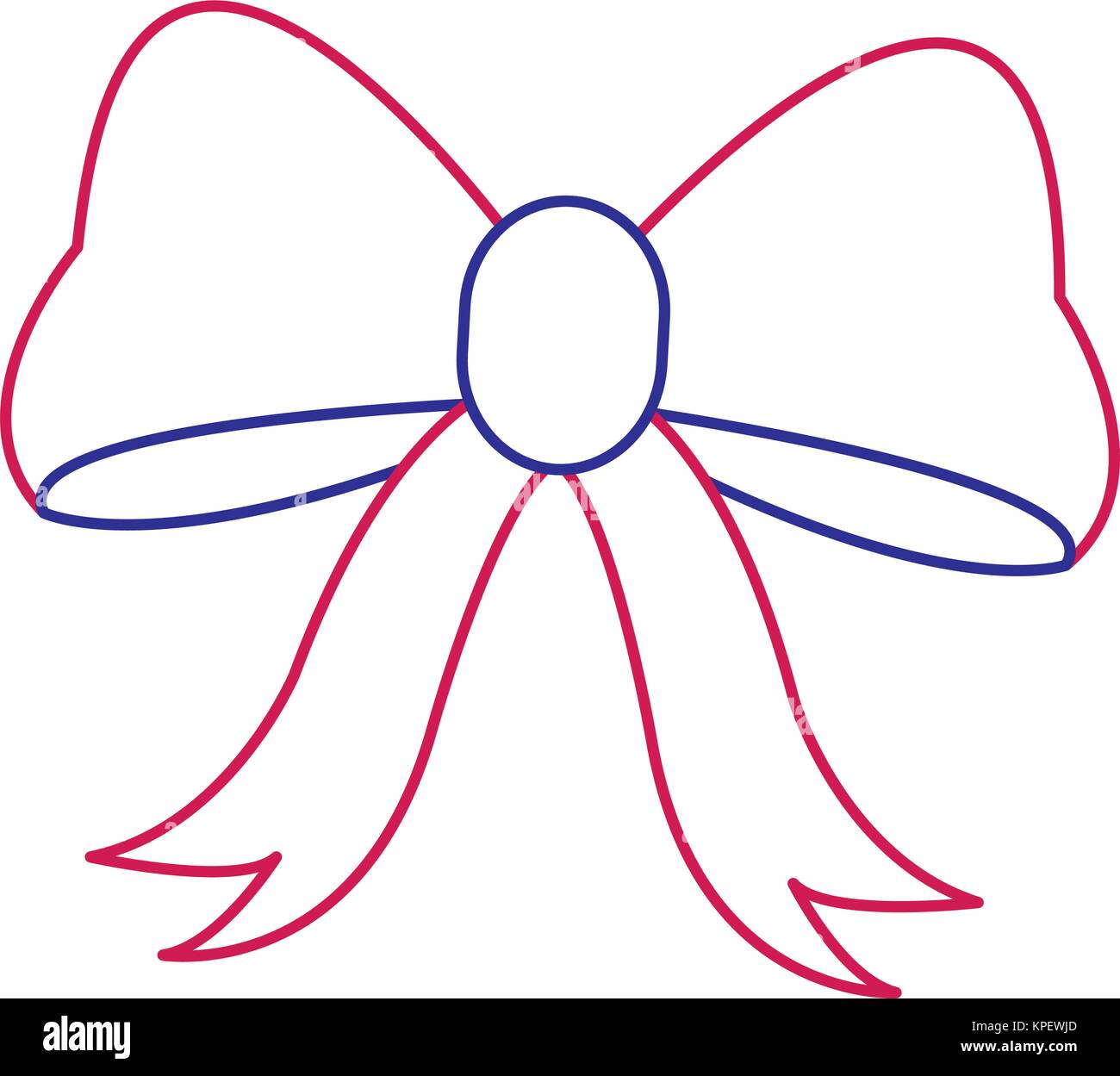 Isolated bow design Stock Vector Image & Art - Alamy
