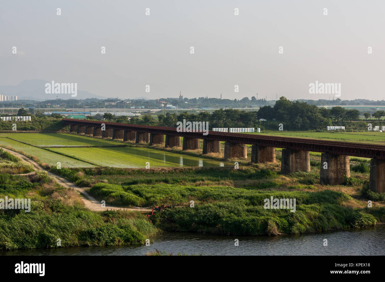 Railway view during summer hi-res stock photography and images - Alamy