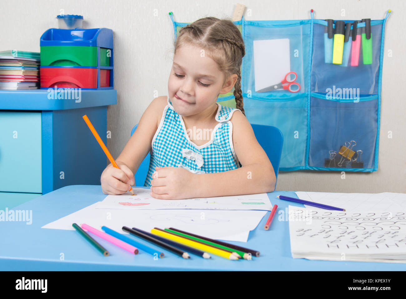 Tongue drawing hi-res stock photography and images - Alamy