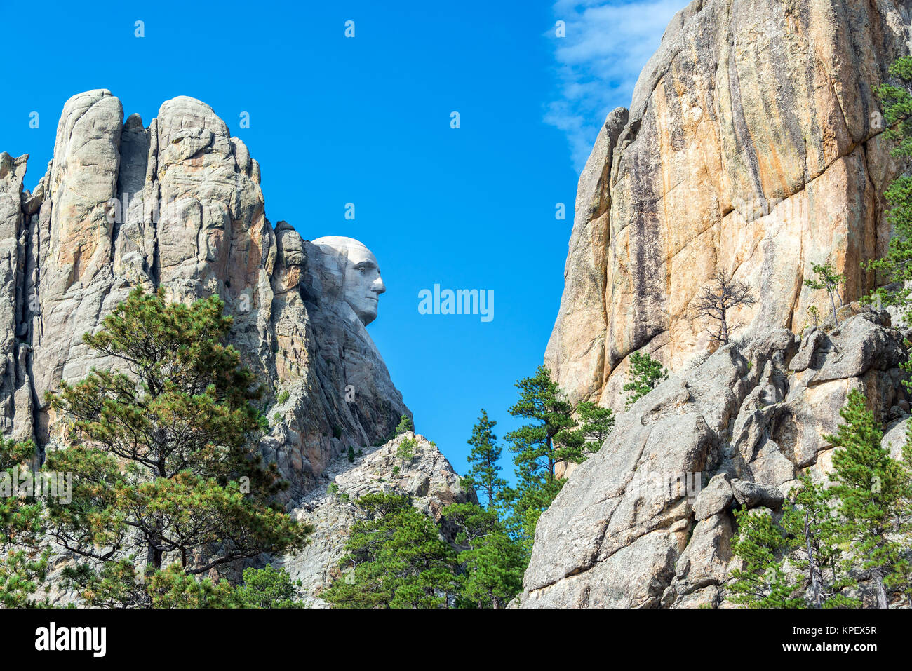 George Washington Profile Stock Photo - Alamy