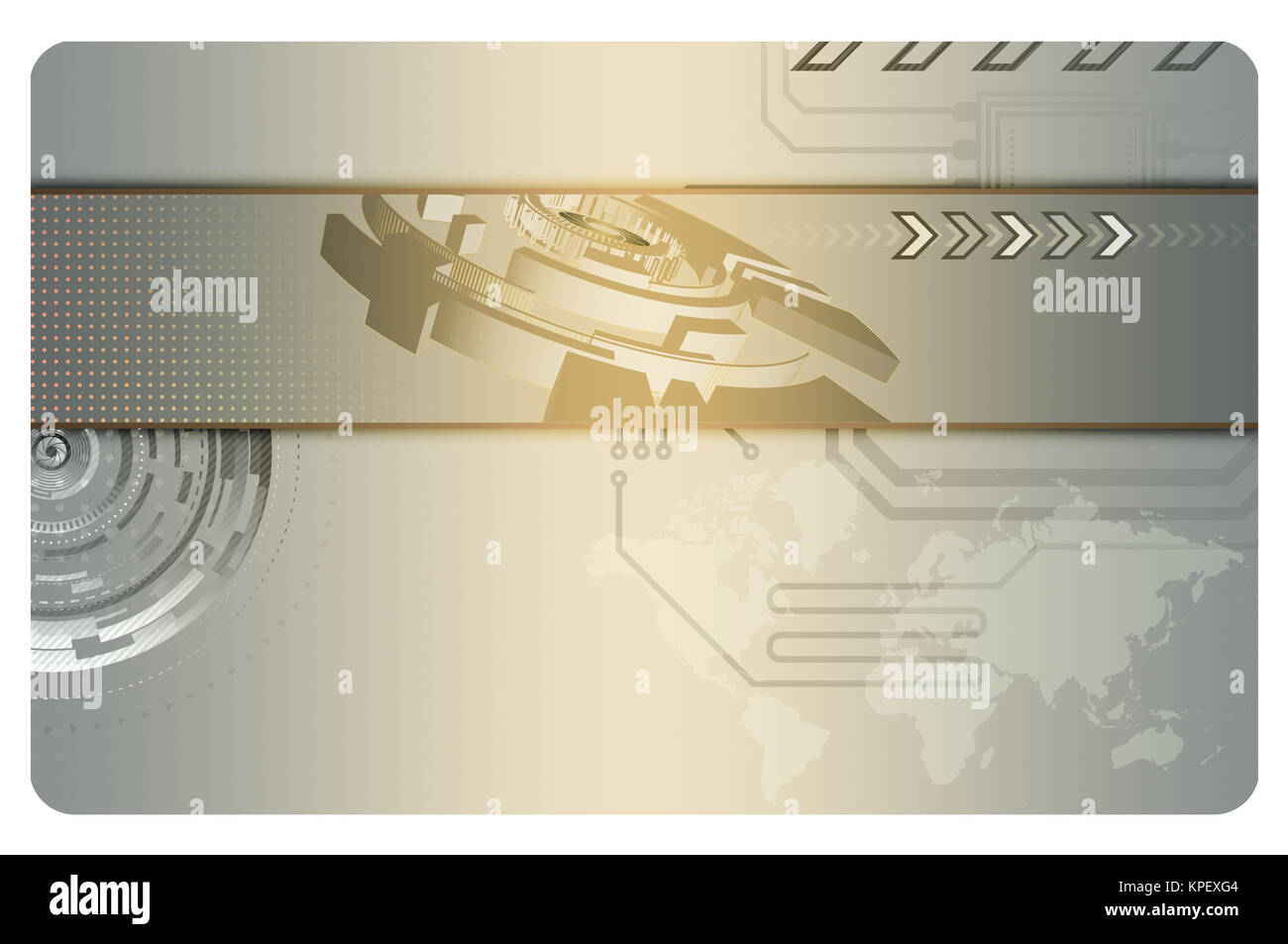 Abstract technology template gradient Cut Out Stock Images & Pictures ...