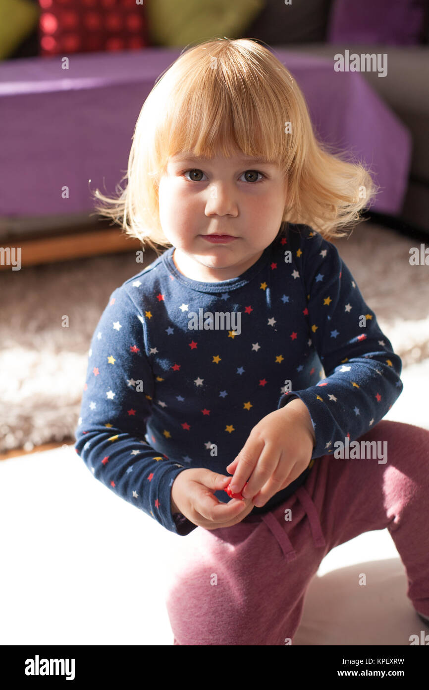 two years old baby portrait Stock Photo - Alamy