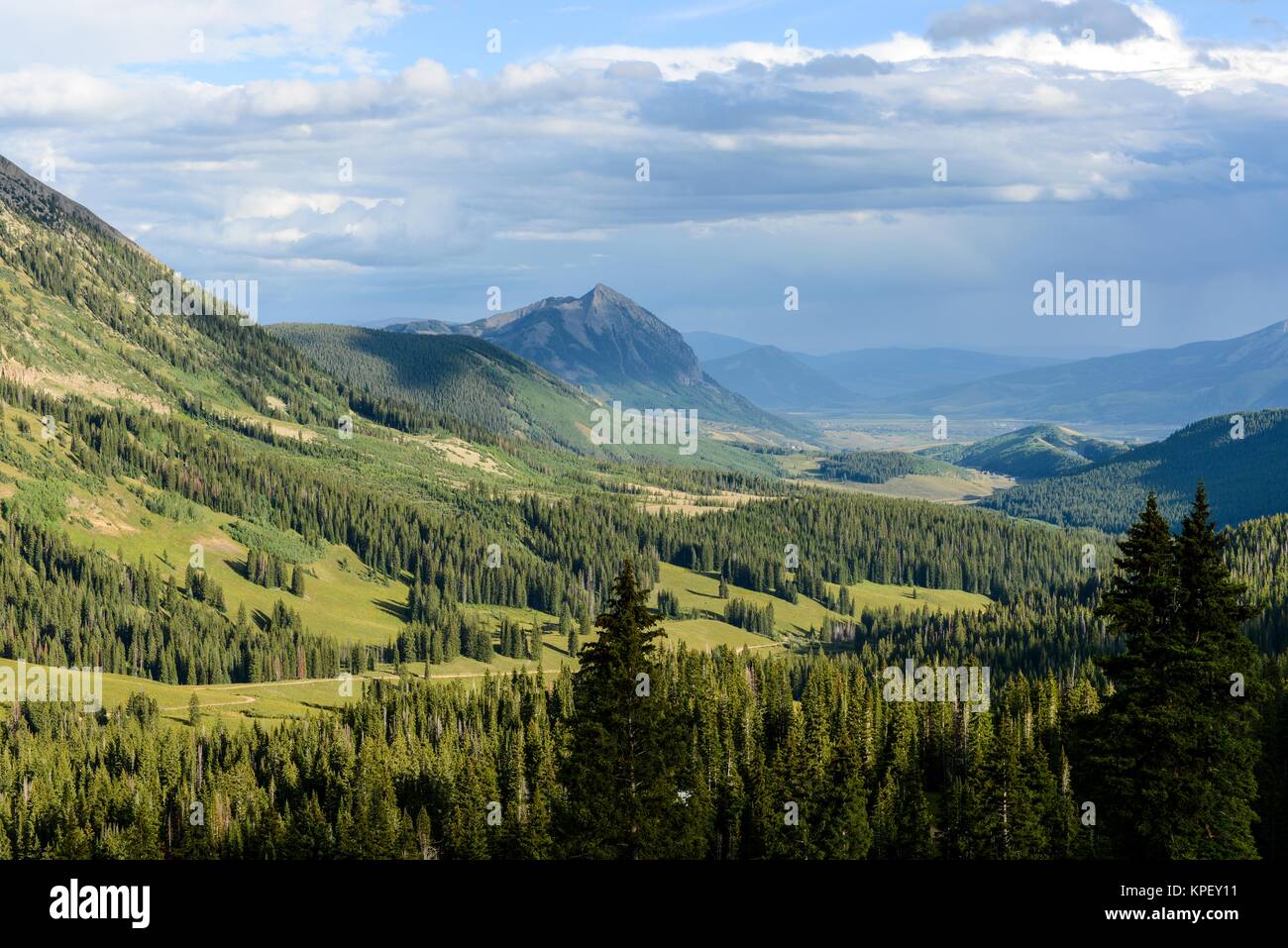 West elk mountain range hi-res stock photography and images - Alamy