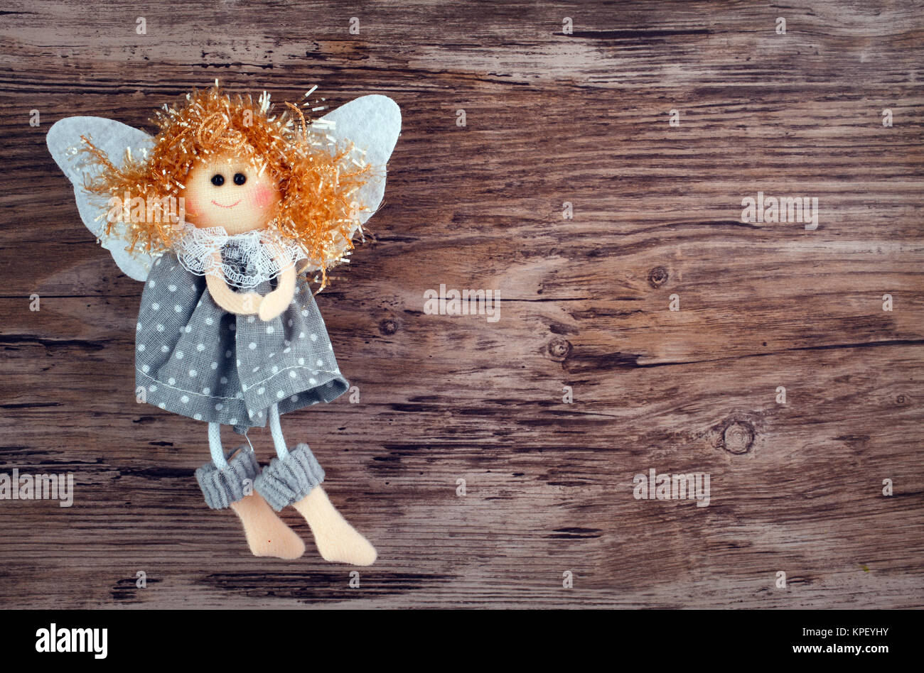 Vintage angel toy hi-res stock photography and images - Alamy