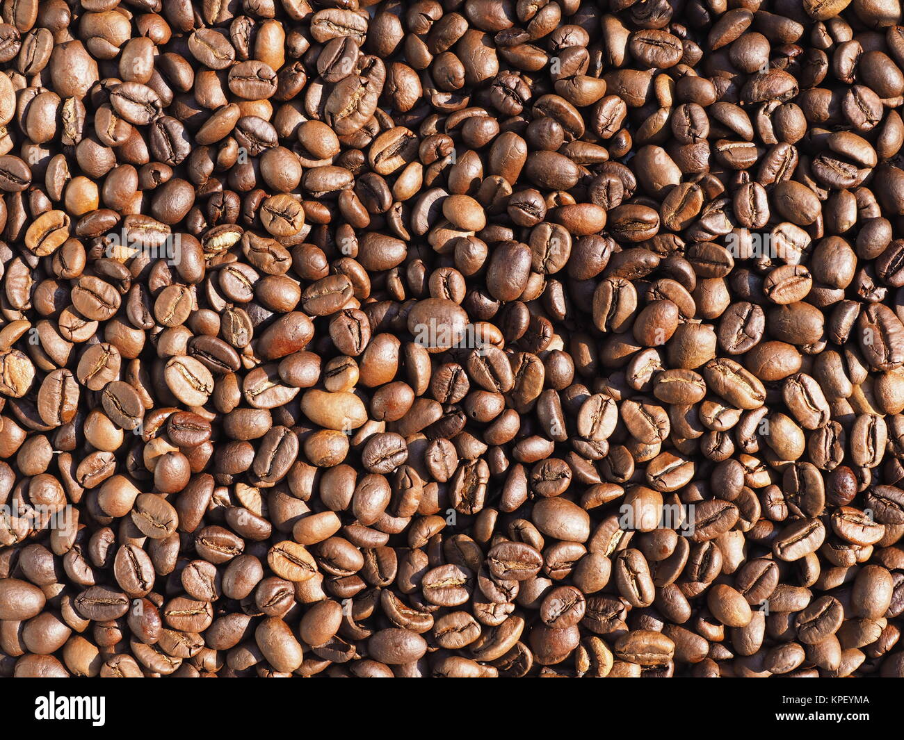Roasted coffee beans - Arabica Stock Photo - Alamy