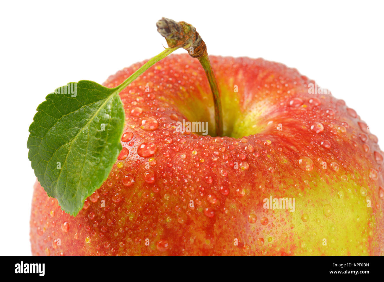 washed red apple Stock Photo - Alamy