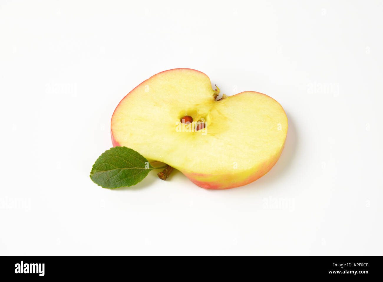 slice of an apple Stock Photo - Alamy
