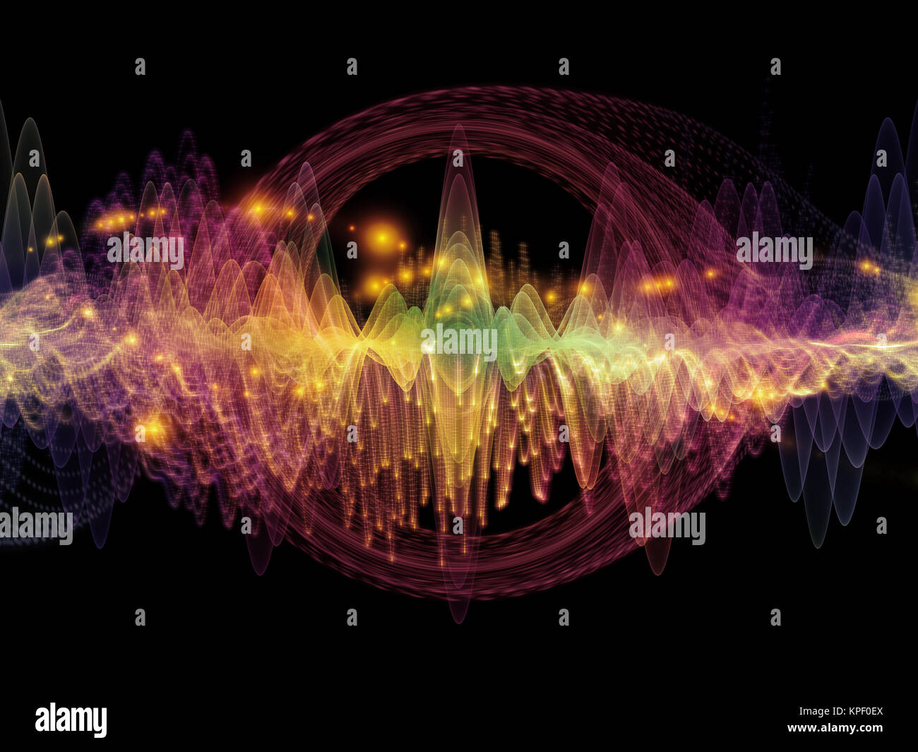 Source of Sound Wave Stock Photo - Alamy