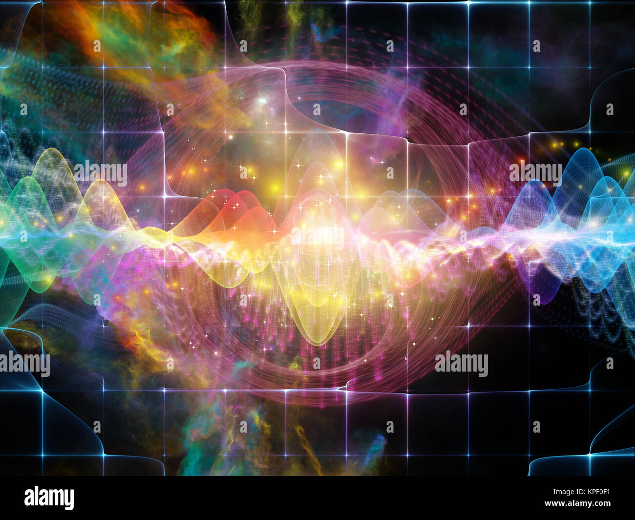 Conceptual Sound Wave Stock Photo - Alamy