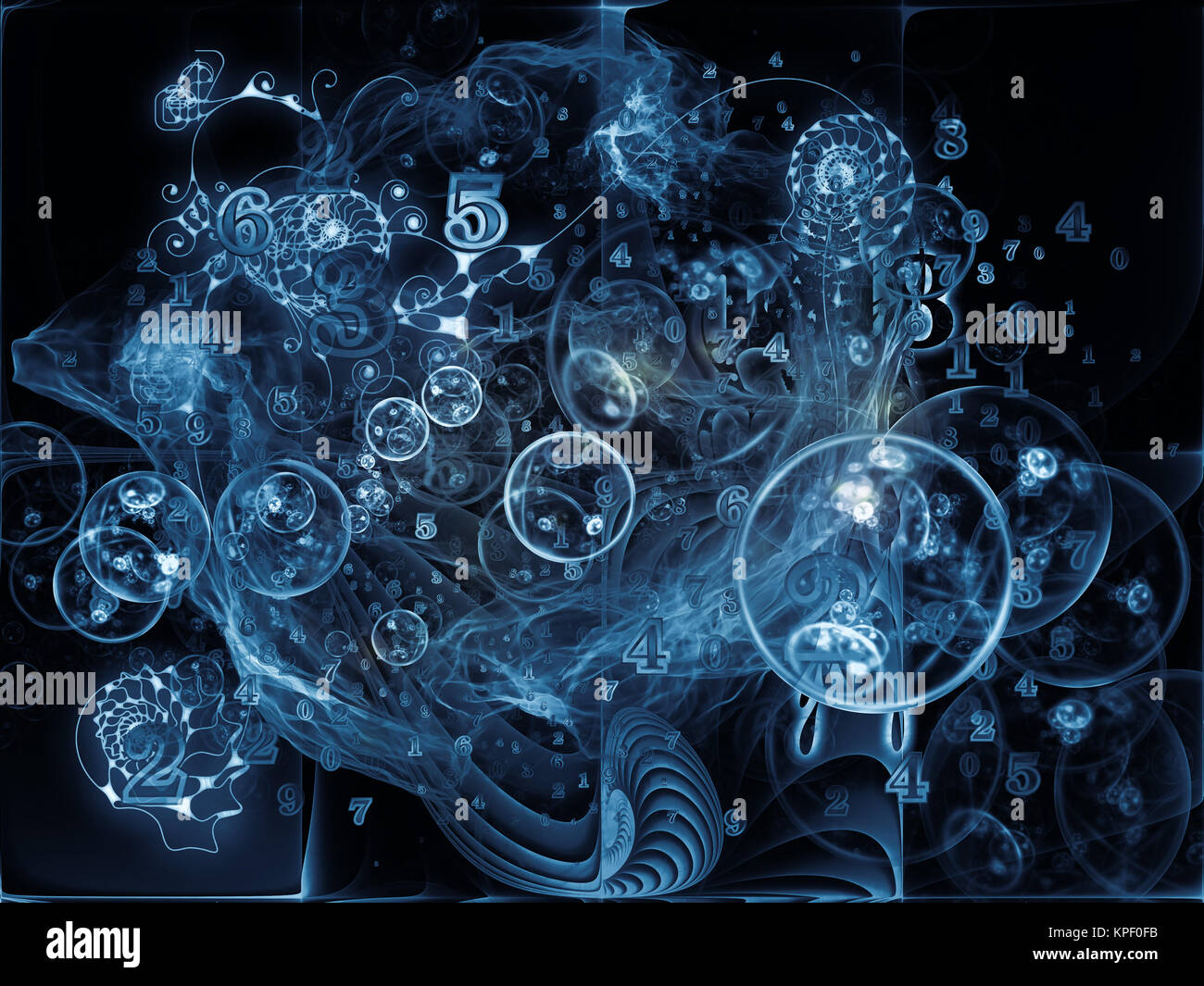 Advance of Math Visualization Stock Photo - Alamy