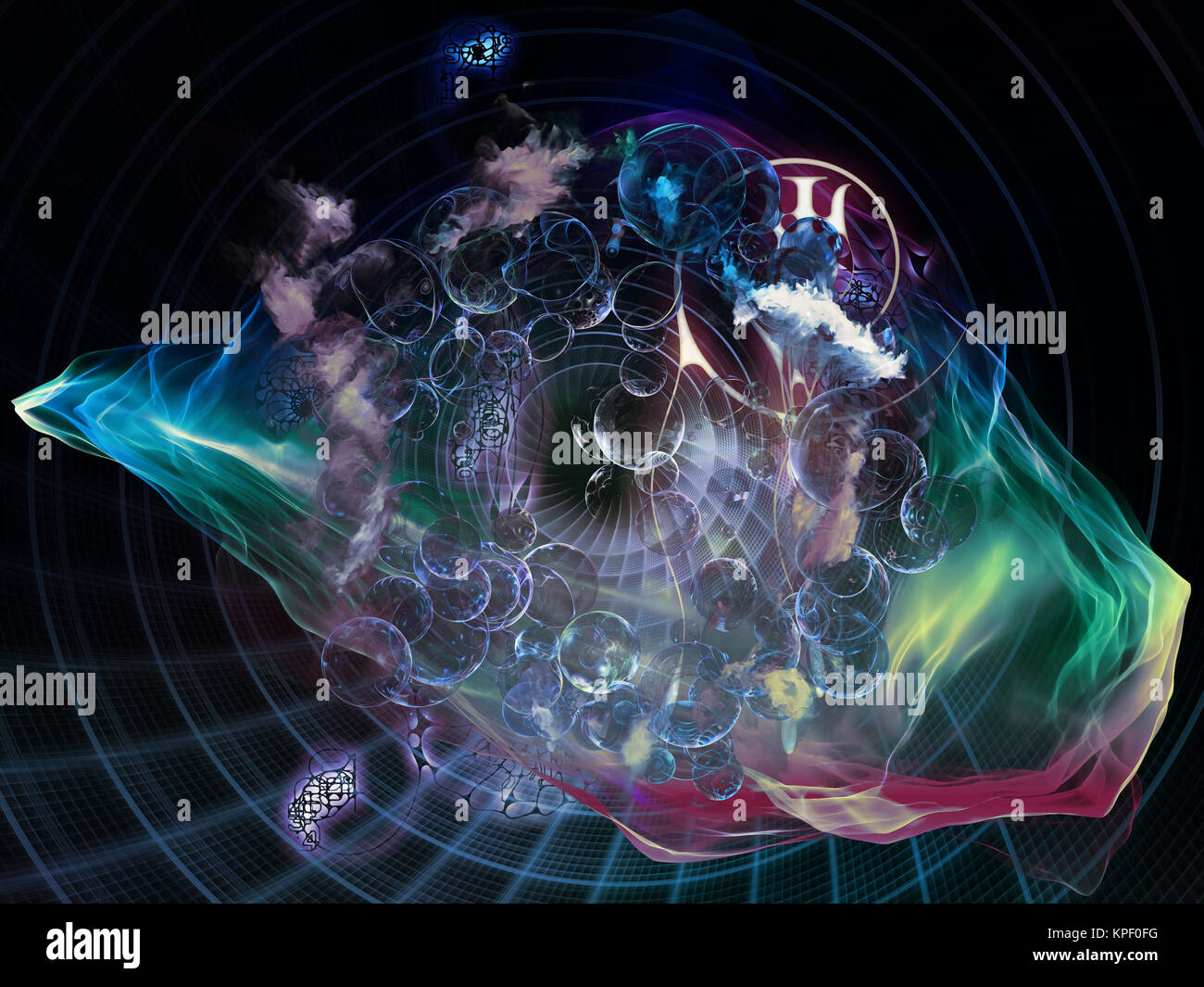 Conceptual Math Visualization Stock Photo - Alamy