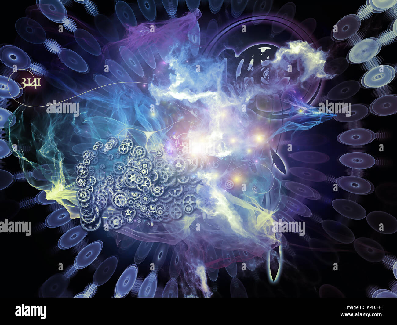 Realms of Math Visualization Stock Photo - Alamy