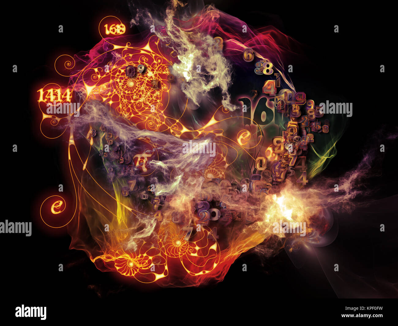 In Search of Math Visualization Stock Photo - Alamy