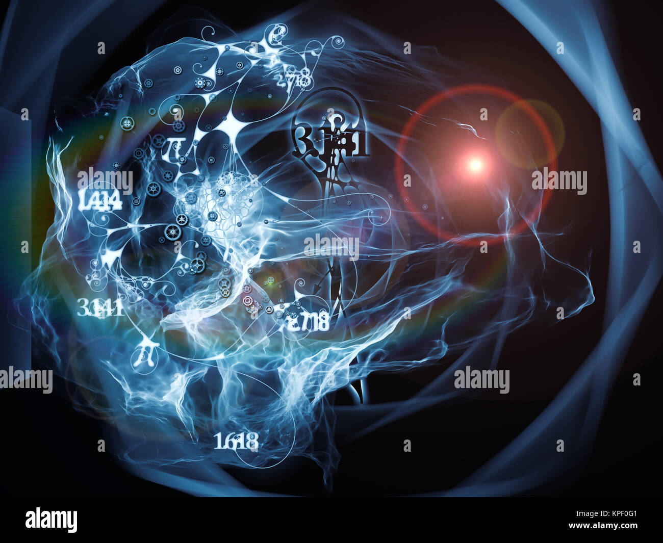 Dance of Math Visualization Stock Photo - Alamy