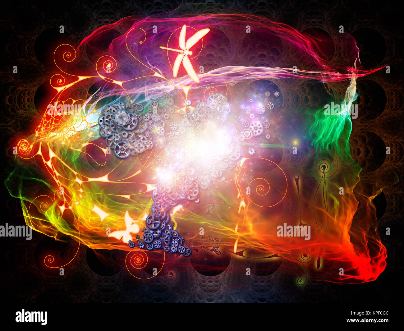 Realms of Math Visualization Stock Photo - Alamy