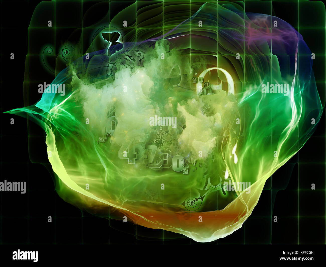 Illusions of Math Visualization Stock Photo - Alamy