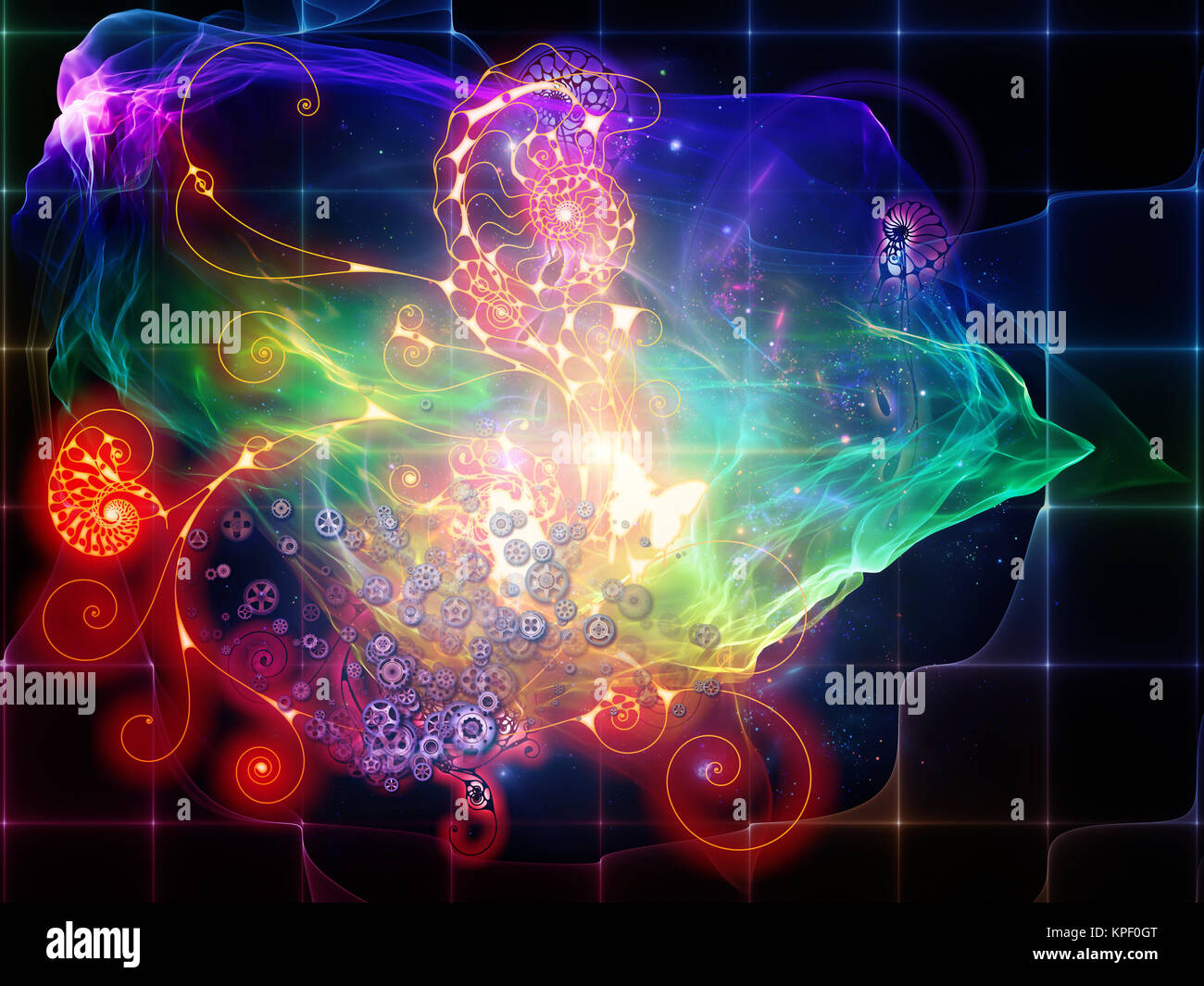 Magic of Math Visualization Stock Photo - Alamy