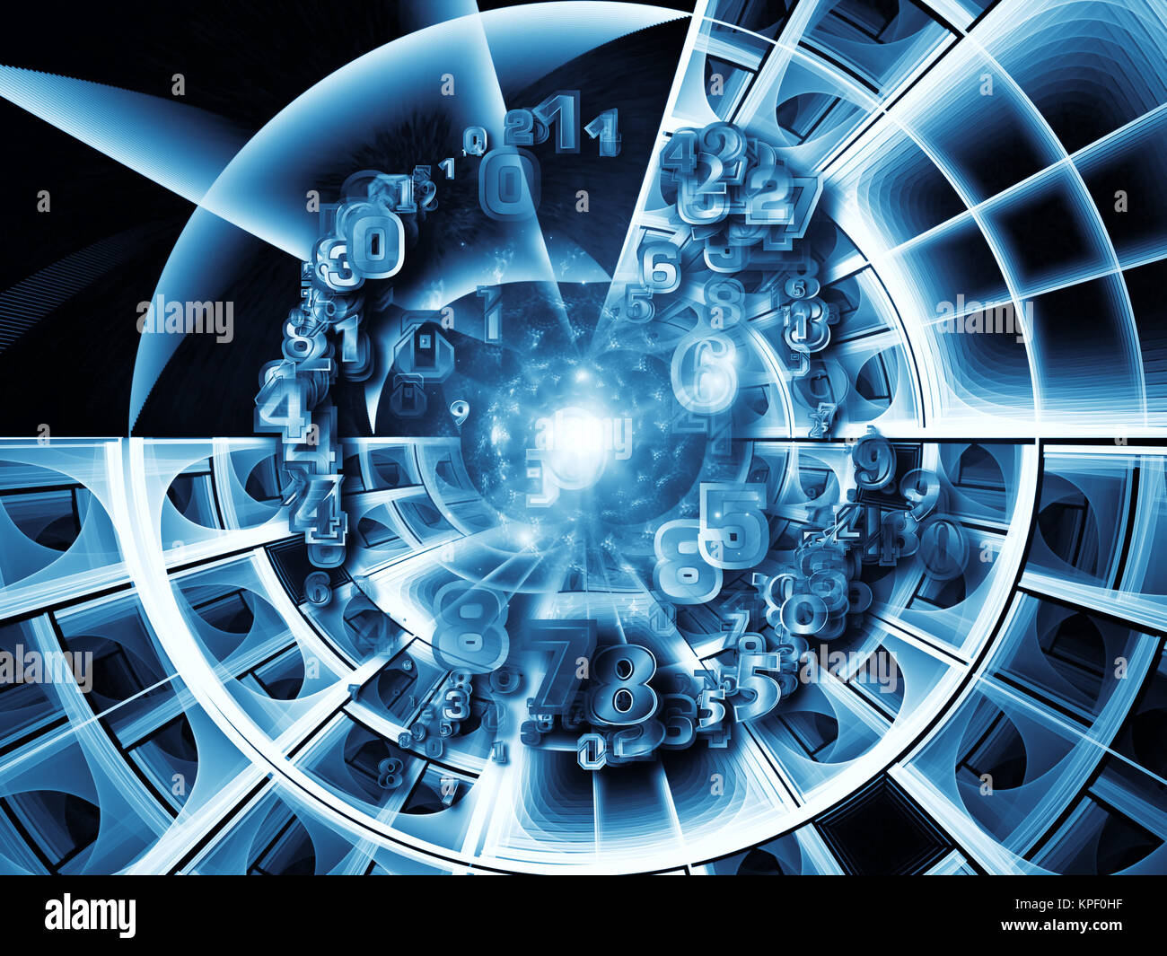 Visualization of Infinity Stock Photo - Alamy
