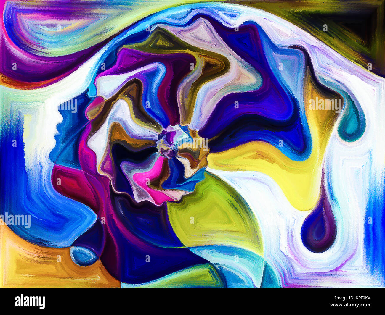 Conceptual Space Division Stock Photo - Alamy