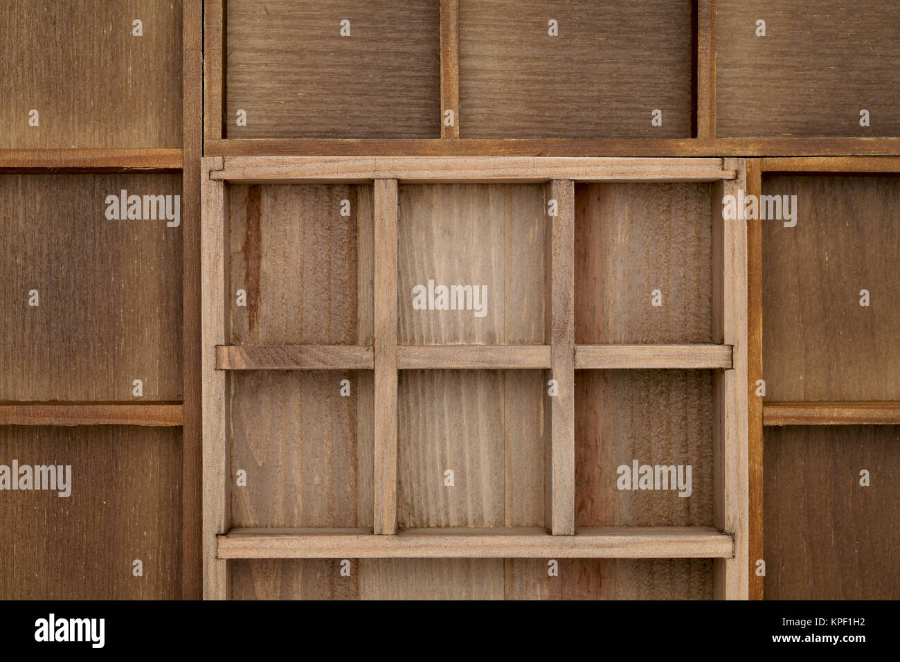 Empty wooden box texture background Stock Photo - Alamy