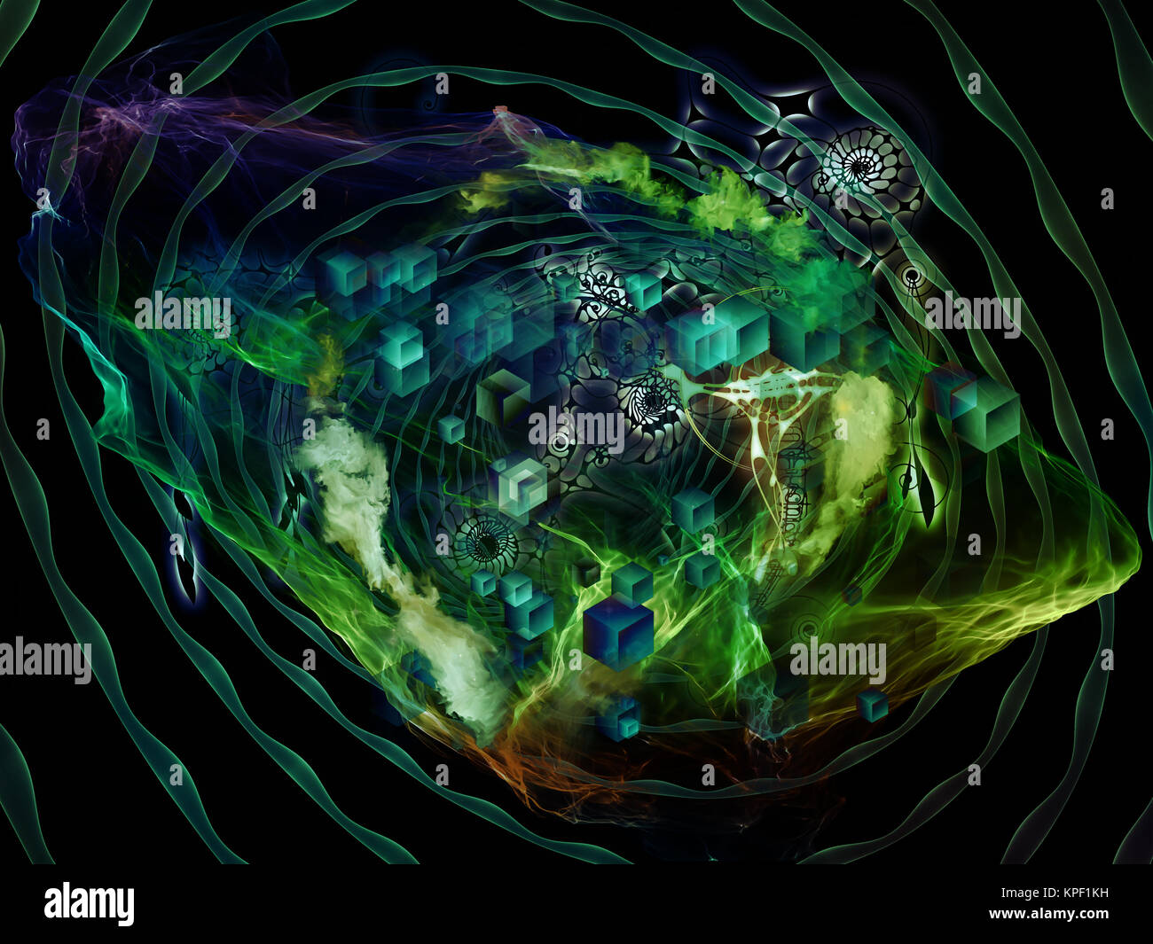 Petals of Math Visualization Stock Photo - Alamy