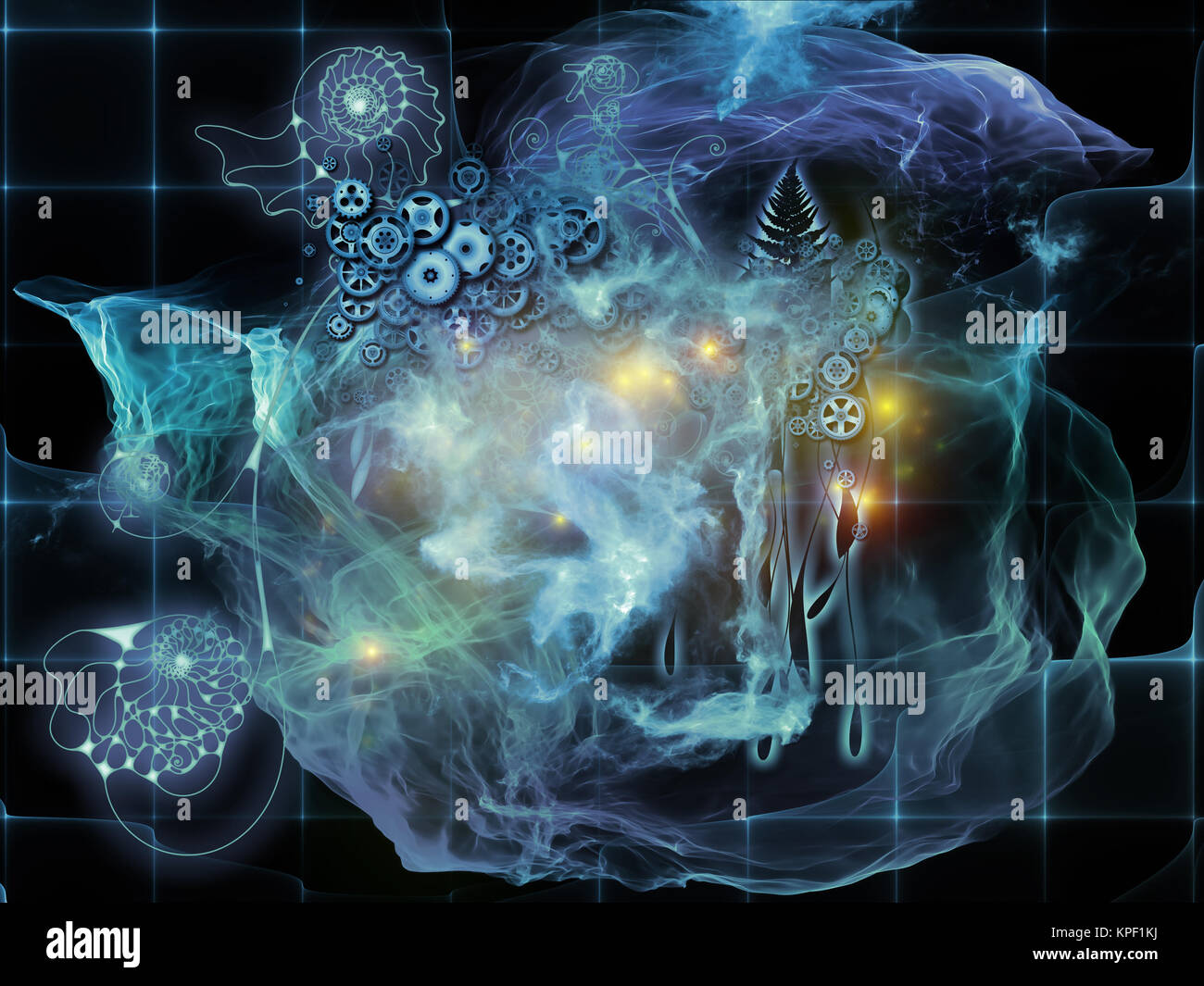 Advance of Math Visualization Stock Photo - Alamy