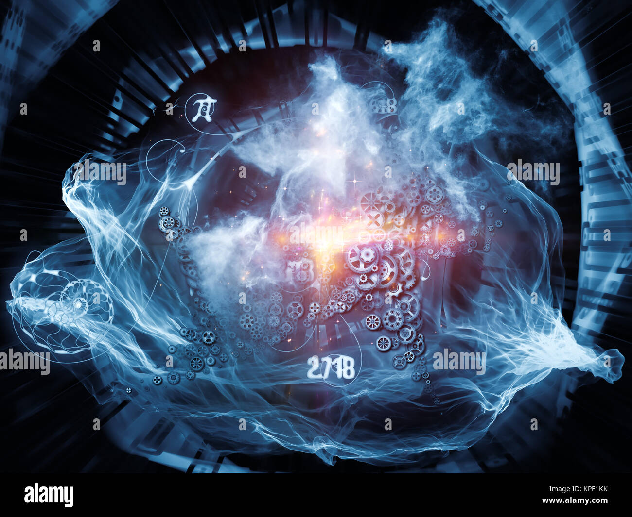 Magic of Math Visualization Stock Photo - Alamy