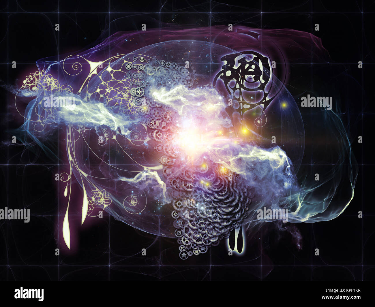 Perspectives of Math Visualization Stock Photo - Alamy