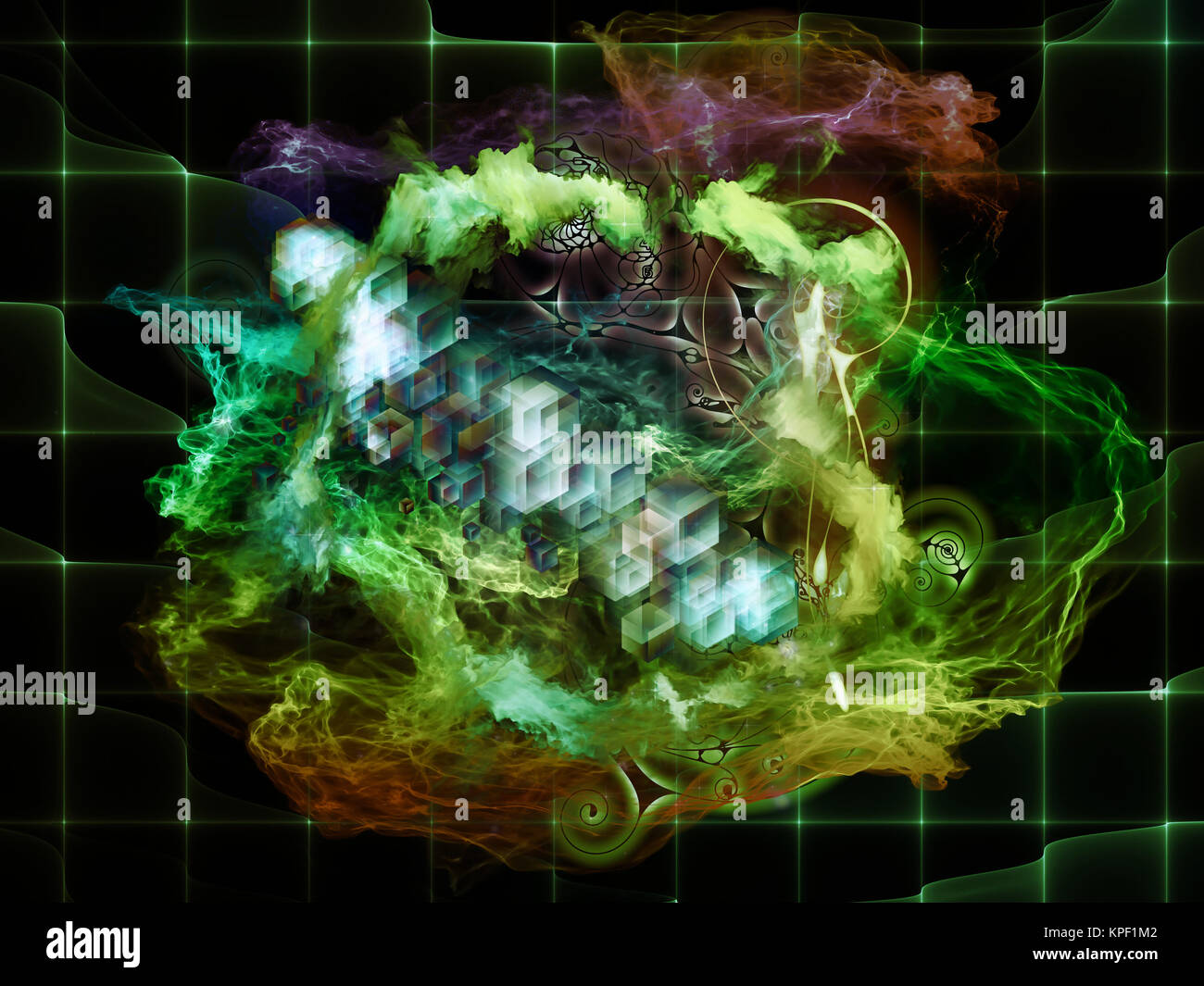 Beyond Math Visualization Stock Photo - Alamy