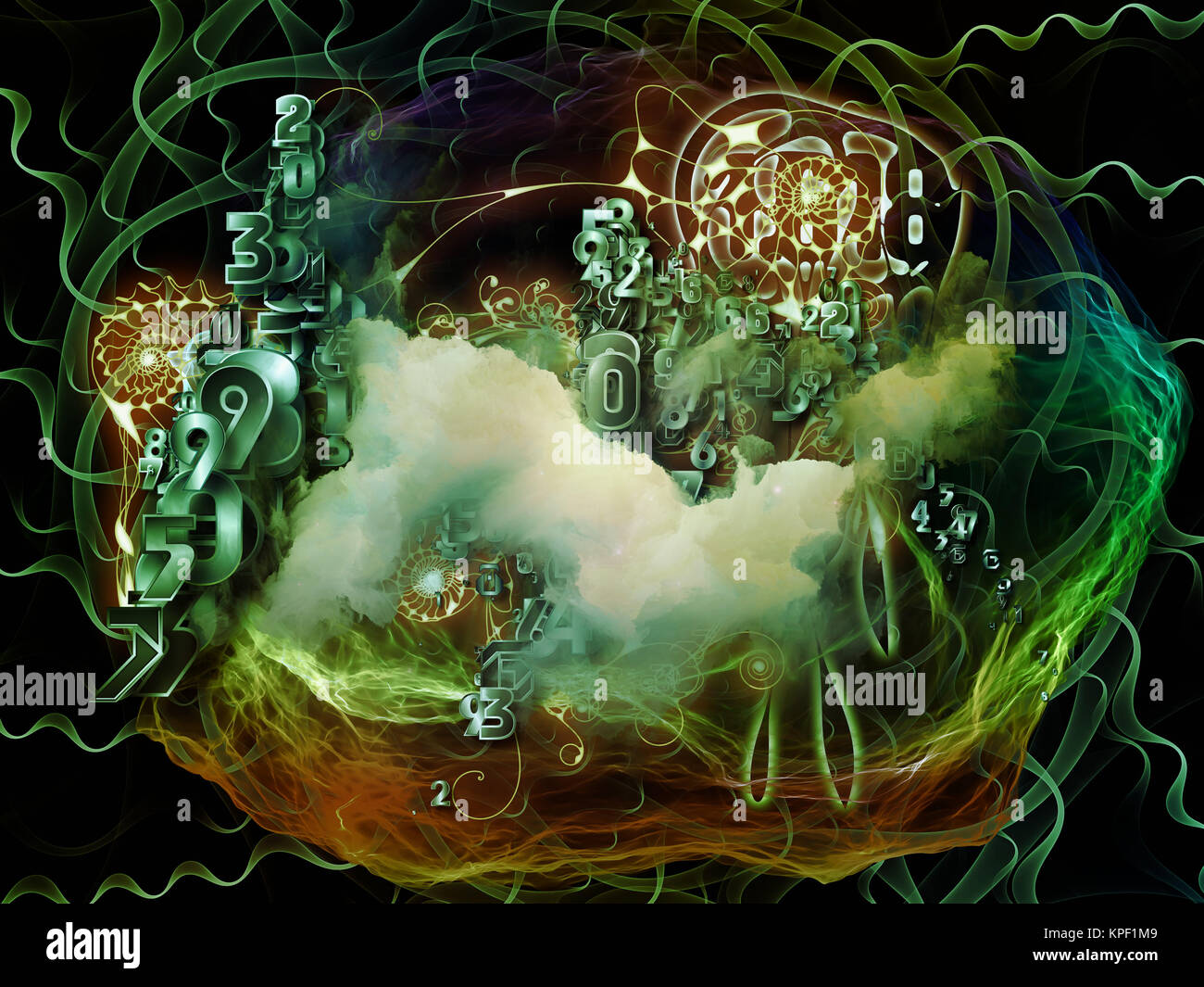 Illusions of Math Visualization Stock Photo - Alamy