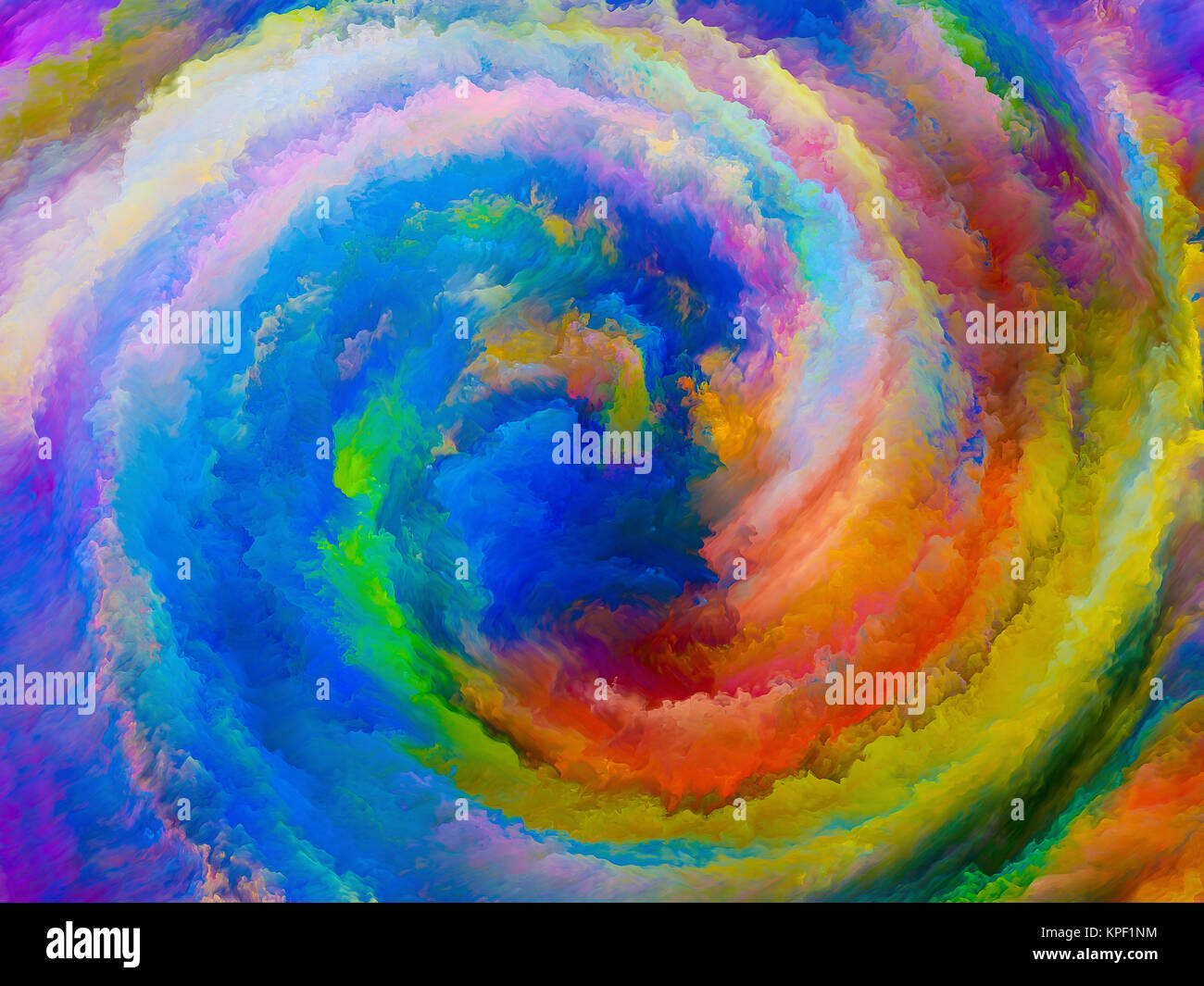 Digital Life of Colors Stock Photo - Alamy